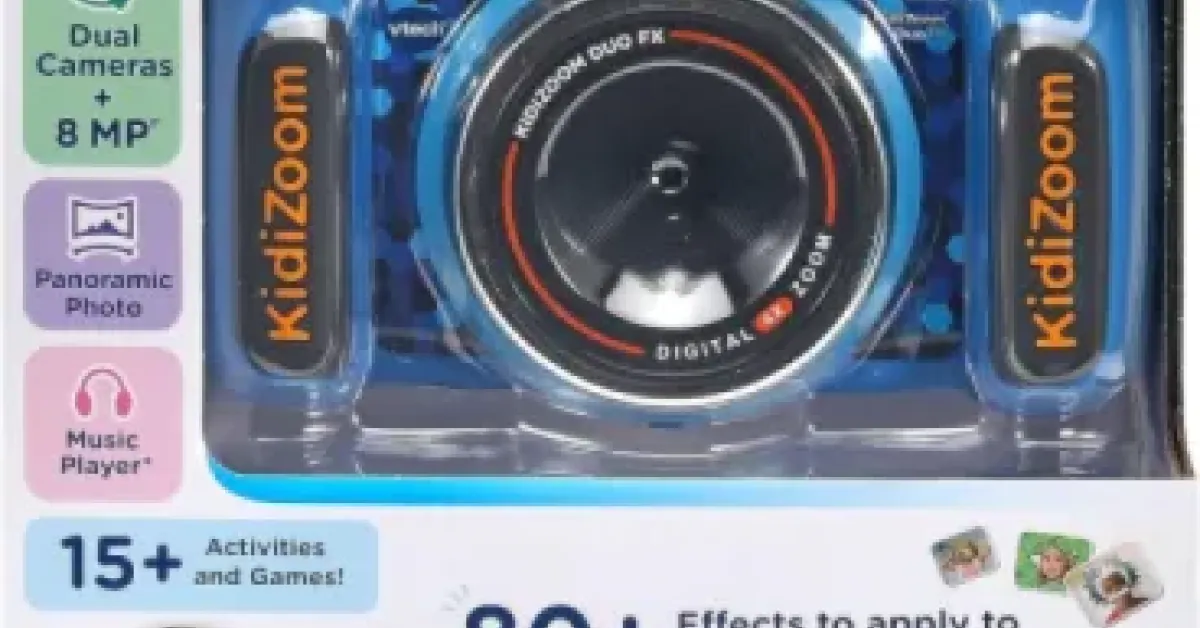 KidiZoom Duo FX Review: A Kid-Friendly Camera with Games and Filters Galore