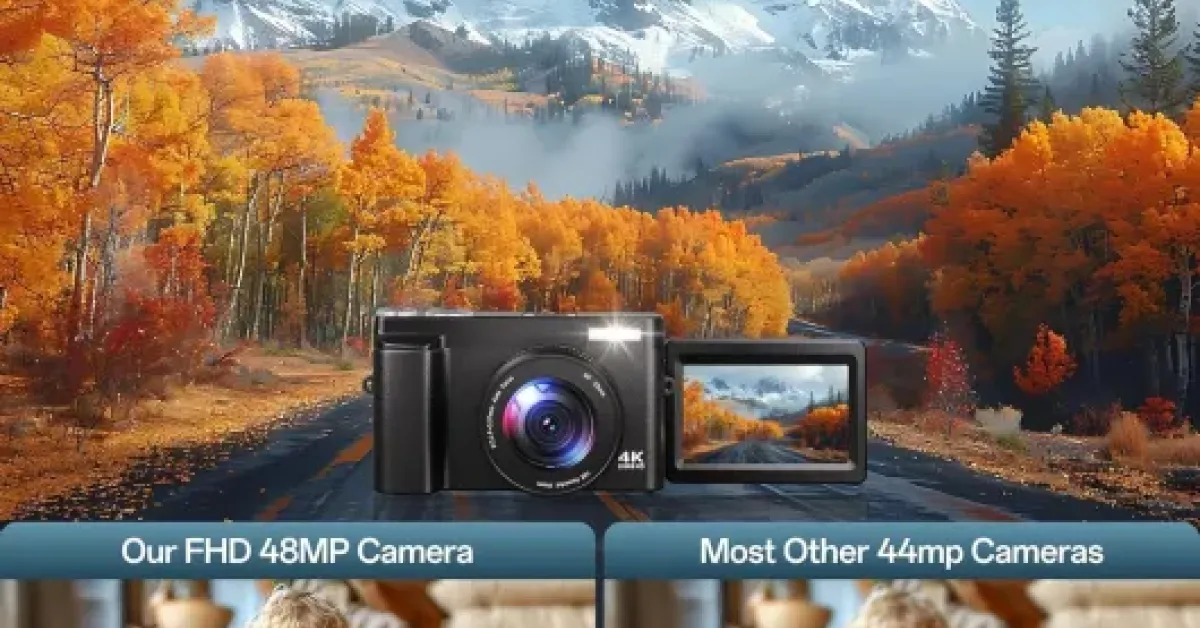 Digital Camera 4K Review: A Decent Starter for Beginners - D